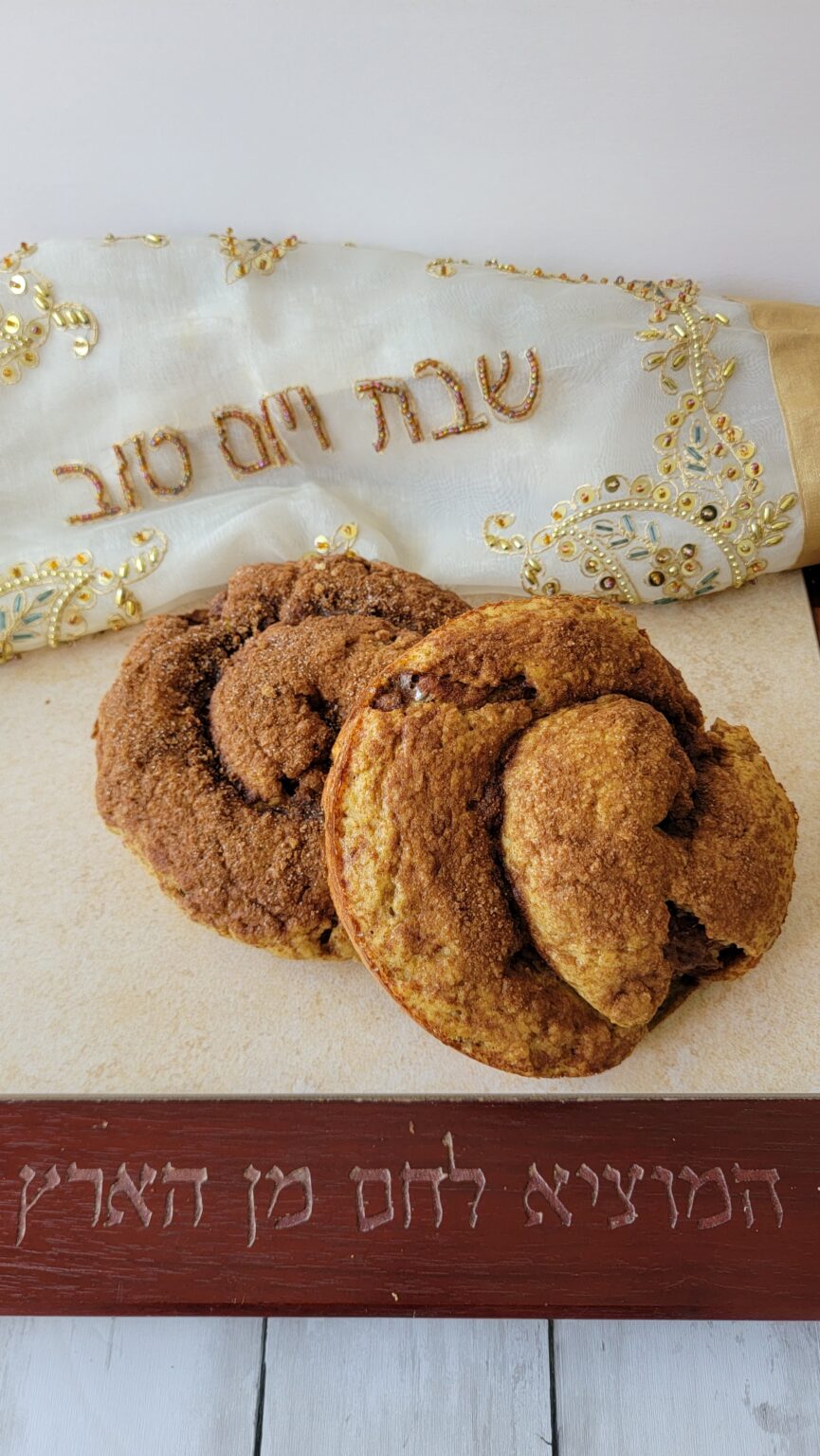 Cinnamon Roll Challah - Kosher Everyday