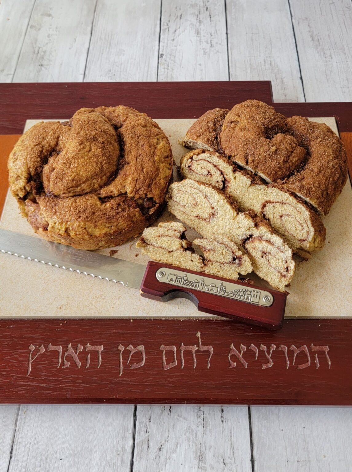 Cinnamon Roll Challah - Kosher Everyday