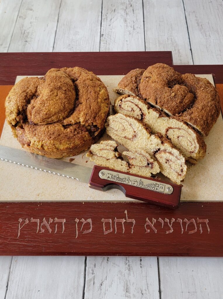 Cinnamon Roll Challah - Kosher Everyday