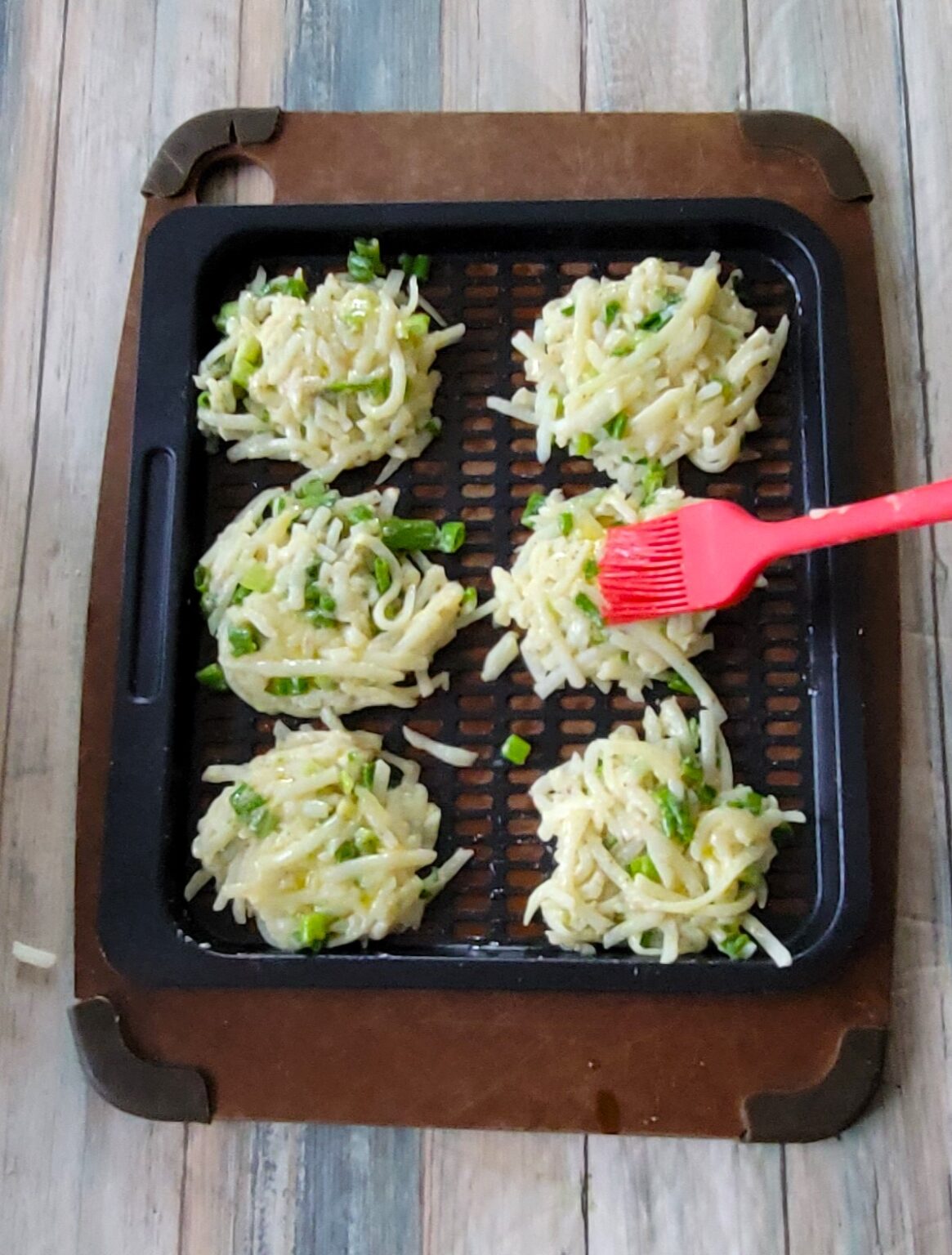 Air Fried Hash Brown Potato Latkes - Kosher Everyday