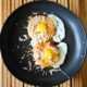 Cheesy Eggy Bagels with Avocado Mash - Kosher Everyday